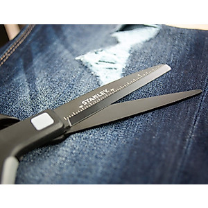 Stanley Scissors Piranha 8" Premium Scissor, Gray (SCI8TINS),1pk