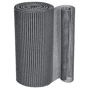 Smart Design Classic Grip Shelf Liner - 12 Inch x 60 Feet Total (Set of 6 Rolls) - Non Adhesive, Strong Grip Bottom, Easy Clean Kitchen Drawer, Cabinet Cupboard Dresser Cover, Non Slip - Graphite Gray