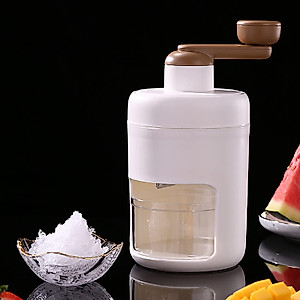 Snow Cone Machine Slushie Machine Ice Crusher Shaver，Shaved Ice Machine With Ice Cube Trays and Popsicles Molds，Snowcone, Cocktail, Margaritas Maker For Home