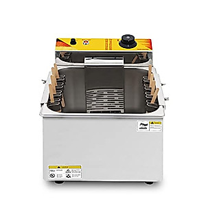 Koalalko Commercial Korean Cheese Hot Dog Fryer 8 Hooks Catering Equipment Corn Dog Electric Deep Fryers Making Machine