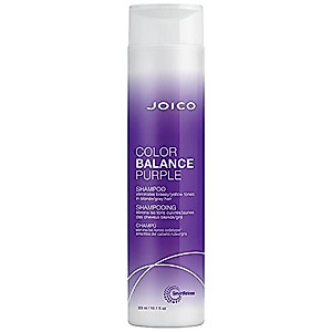 Joico Color Balance Purple Shampoo & Conditioner Set | Eliminate Brassy and Yellow tones | For Cool Blonde or Gray Hair