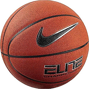 Nike Unisex's Basketball Elite Tournament Amber/Black, Size 7