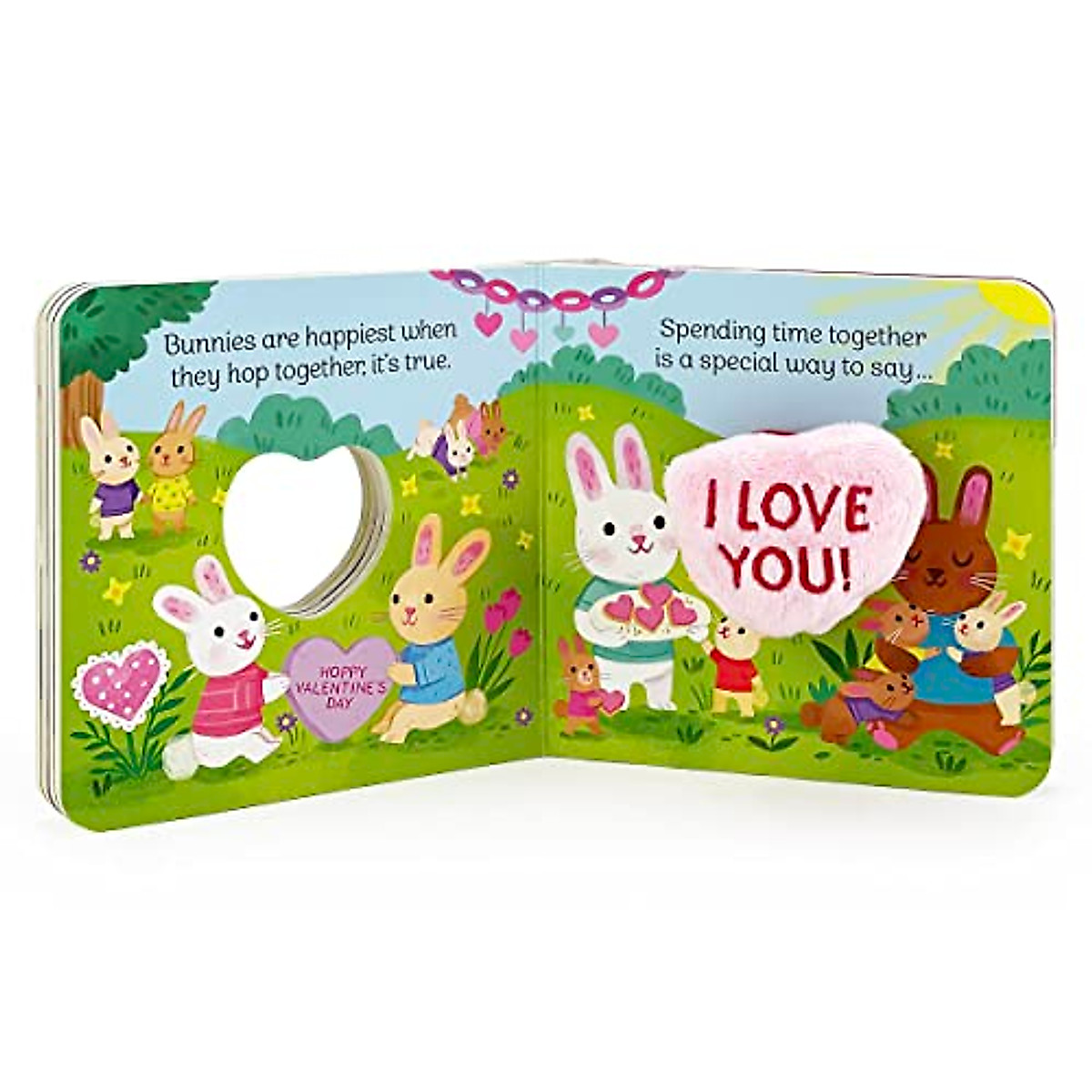 My Little Valentine Finger Puppet Valentines Board Book Ages 0-4