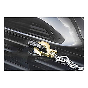 CURT 60617 OEM Puck System Gooseneck Safety Chain Anchors, 30K, Select Ram 2500, 3500