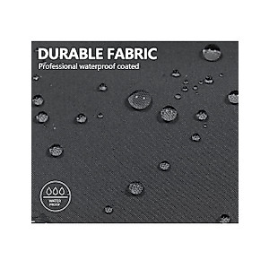 Little Donkey Andy Women's High-Performance Waterproof Rain Pants Lightweight Breathable Golf Hiking Pants Grey Size L