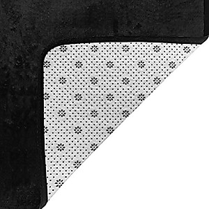 Area Rug White-Cool Dragon Purple Fairy Rose black9 Non-Slip Area Carpet Resist Dirt Washable Floorcover Mat for Sofa, Living Room, Bedroom, Office, Dining Room