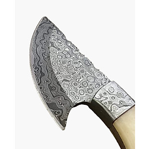Poshland Custom Handmade Damascus Steel Knife, Bone Collector - Beautiful knife (BC-1093)