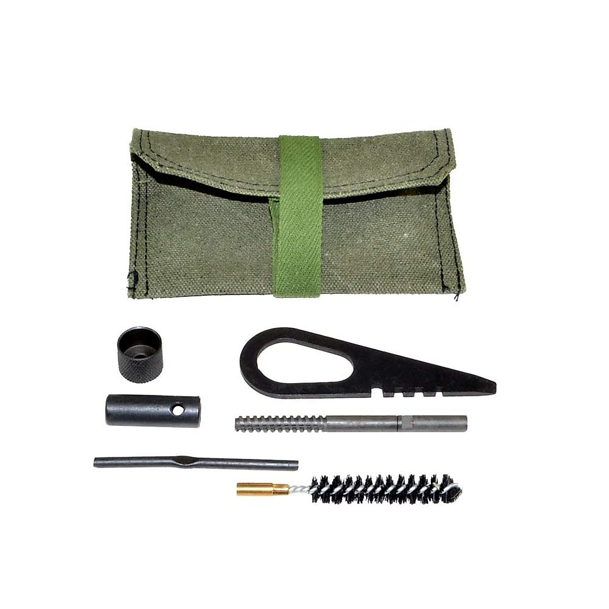 GOTICAL Mosin Nagant 91/30 Cleaning Kit Heavy Duty Vintage Soviet Original Cleaning Rod, Kit with Pouch (Cleaning Kit)