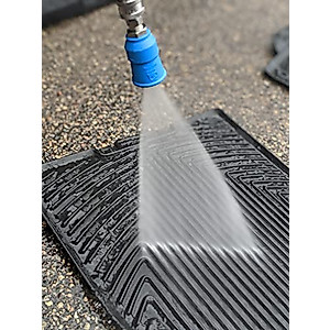 MTM Hydro Acqualine Pressure Washer Nozzle Guard Holder Tips Protector with 1/4” Quick Coupler Plug, 40 Degrees 4.0