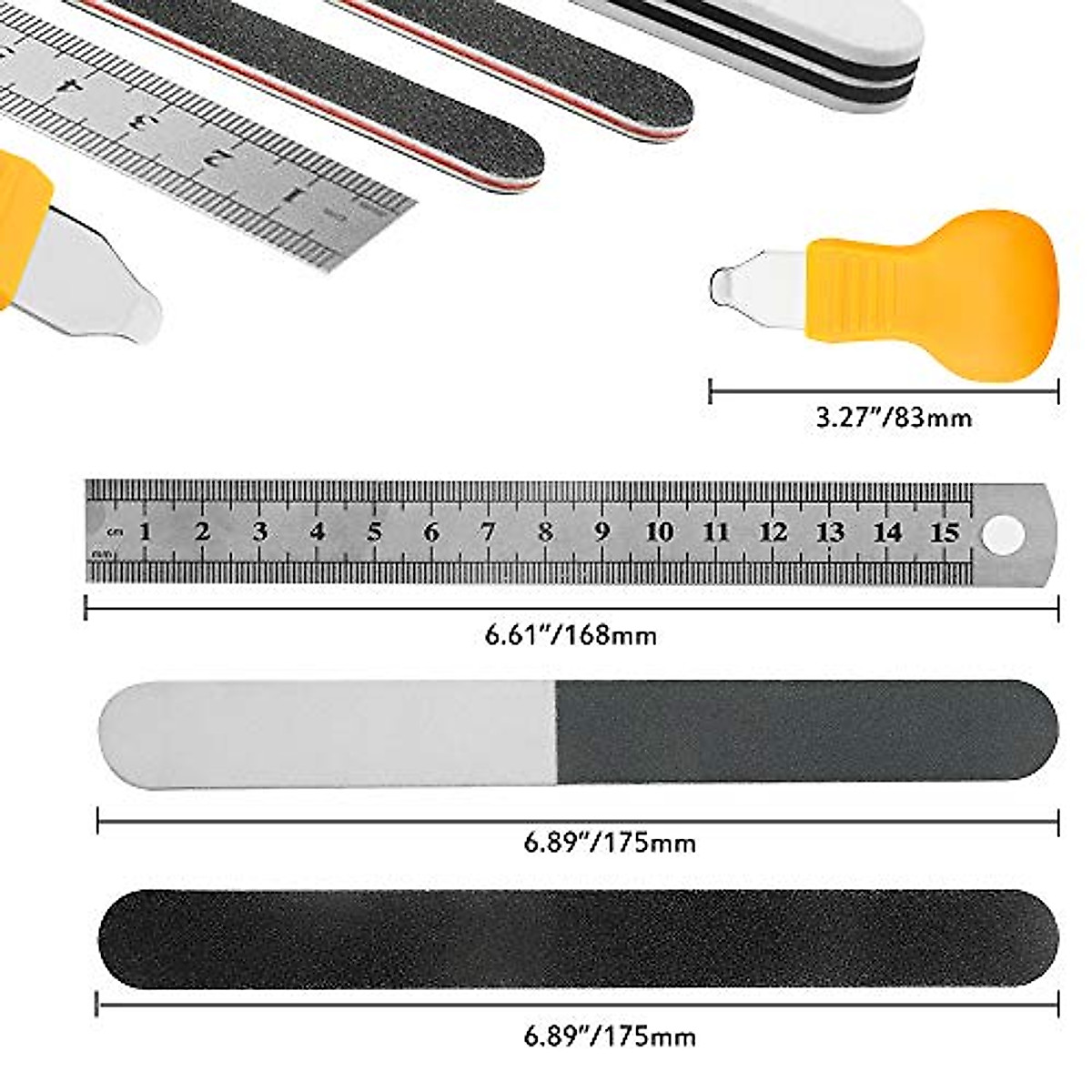 TOVOT 21PCS Model Tools Hobby Building Tools Craft Set Modeler Basic Building Kit for Gundam Model Assembling Building and Repairing