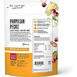 Aurora Pet Variety Pack (3) The Honest Kitchen Parmesan Pecks Dog Treats (Beef, Chicken, Duck) with AuroraPet Wipes