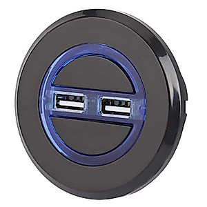 Strnek Electric Recliner Chair Sofa Replacement Button, Lift Chair Hand Control Handset with Dual USB Wired Remote Control Electric Sofa Repair Round Dual USB Charging Interface Smart Home