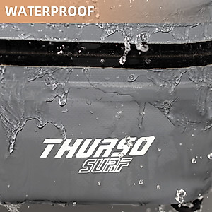 THURSO SURF Waterproof Paddle Board Cooler Bag Paddle Board Accessories SUP Deck Bag Multi-Functional Durable PVC Material Mesh Top Pocket Portable Premium Insulated Spacious 20 Can