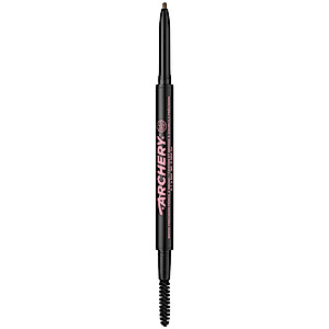 Soap & Glory Archery Brow Precision Pencil & Brush in Brown - Eyebrow Pencil for Shaping + Defining Eyebrows - Eye Brow Brush & Pencil For Full Brows (1 count)