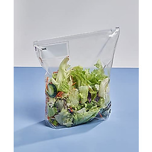 24/7 Bags | Slider Storage Bags, Gallon Size with Expandable Bottom, 100 Count (4 Packs of 25)