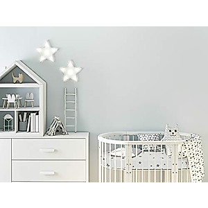 Bear's Little Fish 3-Pack of Moses Basket Sheets |100% Hypoallergenic Jersey Cotton |Gender Neutral Grey and White for Baby boy or Girl |Fitted Crib Sheets for Oval, Hourglass and Rectangular Mattress