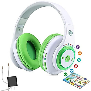 Wireless Bluetooth Over-Ear Headphones - Built-in Music Fun Task Book Reading Learning & Education -10w Charger for Kids Boys & Girls LeaPods Max