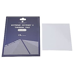 Thermalright Thermal Pad Odyssey II 14.8 W/mK Silicone Non Conductive Heat Dissipation Silicone Pad for PC Laptop Heatsink/GPU/CPU/LED Graphics Card Motherboard Silicone Grease Pad Multi-Size(1.5mm)