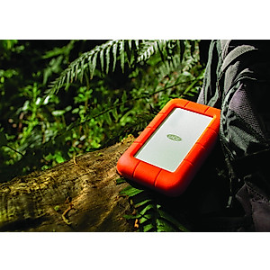 LaCie Rugged Thunderbolt USB 3.0 1TB External Hard Drive Portable HDD (STEV1000400)