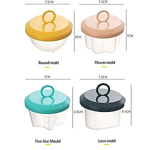 Egg egg Boiler HEITIGN 15 * 14 * 7 4 PCS Silicone Egg Poaching Cups Egg Cooker Nonstick Poached Egg Maker for Cooking Breakfast Egg Sandwiches