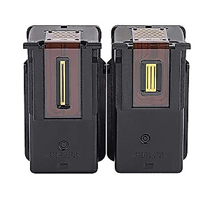 Saiyeeka Remanufactured 44 54 Ink Cartridge Replacement for Canon 44 and 54 Ink PG44 CL54 XL PG-44XL CL-54XL for Pixma E401 E402 E461 E471 E481 1 Black 1 Tri-Color