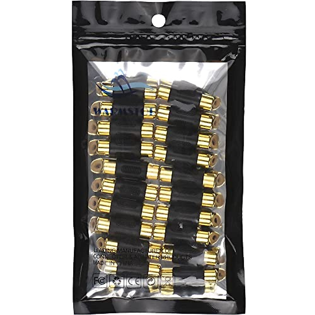 Warmstor 20 Pack RCA Female to Female Coupler Audio Video Adapter Gold Plated, for Phono,Speaker,RCA Cable,Amplifier