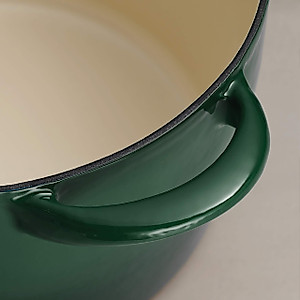 Tramontina 7 Qt Enameled Cast Iron Covered Tall Round Dutch Oven (Basil) - 80131/360DS