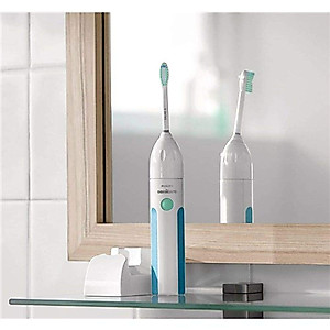Philips Sonicare HX5612/08 Essence Rechargeable Electric Toothbrush Holiday Pack, White