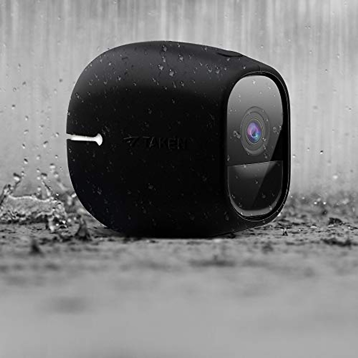 Silicone Skins Compatible for Arlo Pro and Arlo Pro 2 Cameras, Taken Protective Case Cover for Arlo Pro 2 and Pro Security Camera, for Arlo Accessories (3 Pack, Black)