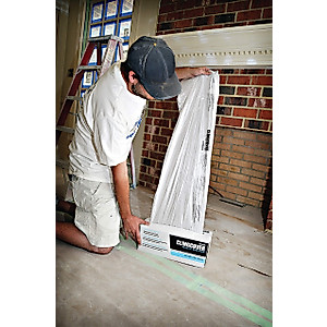 Trimaco Easy Mask Cling Cover Plastic Sheeting, 9-feet x 400-feet