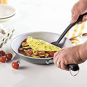 Farberware EcoAdvantage Ceramic Nonstick Cookware/Pots and Pans Set, 13 Piece - Gray