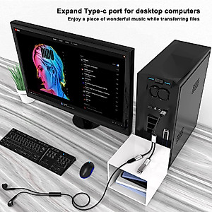 MOGOOD USB 2.0 Splitter Y Cable, Male-to-Female, 480 Mbps