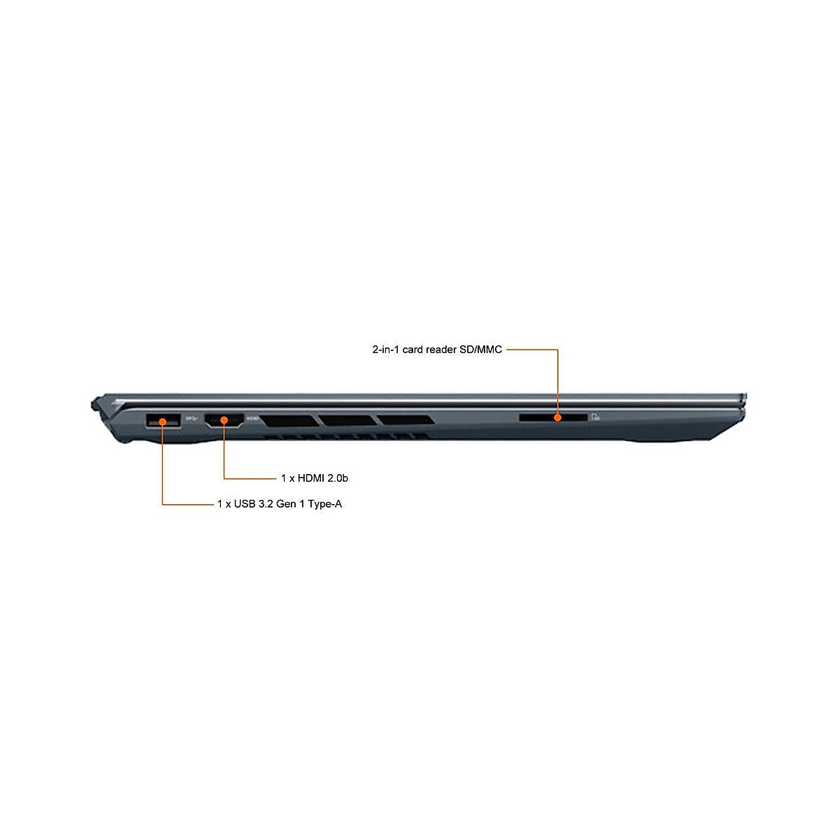 ASUS 2023 Zenbook Pro 15 OLED FHD Touchscreen PC 8-Core AMD Ryzen 9 5900HX NVIDIA GeForce RTX 3050 Ti 4GB GDDR6 16GB DDR4 1TB NVMe SSD WiFi AC USB-C HDMI2.0 Backlit Keyboard Windows 11 Pro w/RE USB