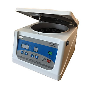 TD4C Beauty/lab Centrifuge, Digital Bench-top Centrifuge, 100-4000rpm (Max.2200xg), 8X(10-15) ml Tubes