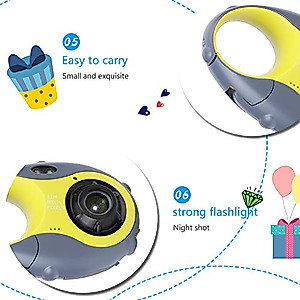 Shopping Spree Mini Camera, Cute Design High Definition Children Camera, for Kid's Toys