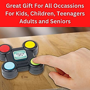 Perfect Life Ideas Light and Sound Memory Game for Kids Adults Stocking Stuffers for Boys Kids - Electronic Game Brain Games Learning Aid Teen Boy Girl Adults Seniors Stocking Stuffers