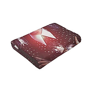 Wednesday Movie Ultra-Soft Micro Fleece Blanket 3D Fashion Print All Season Couch Sofa Warm Bed Throw Blanket Perfect for Kids Adults Family Birthday Gift 40"X30"