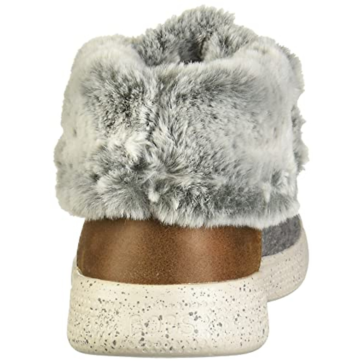 Skechers BOBS Women's 113446 Sneaker, Grey, 8.5