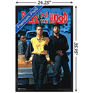 Trends International Boyz N The Hood - One Sheet Wall Poster, 22.375" x 34", Black Framed Version