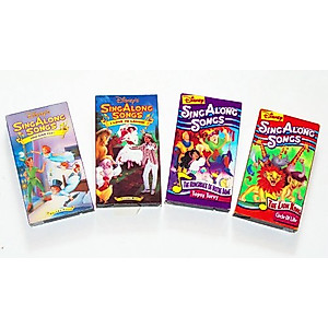Disney Sing Along Songs Combo Set 1 (4pk)