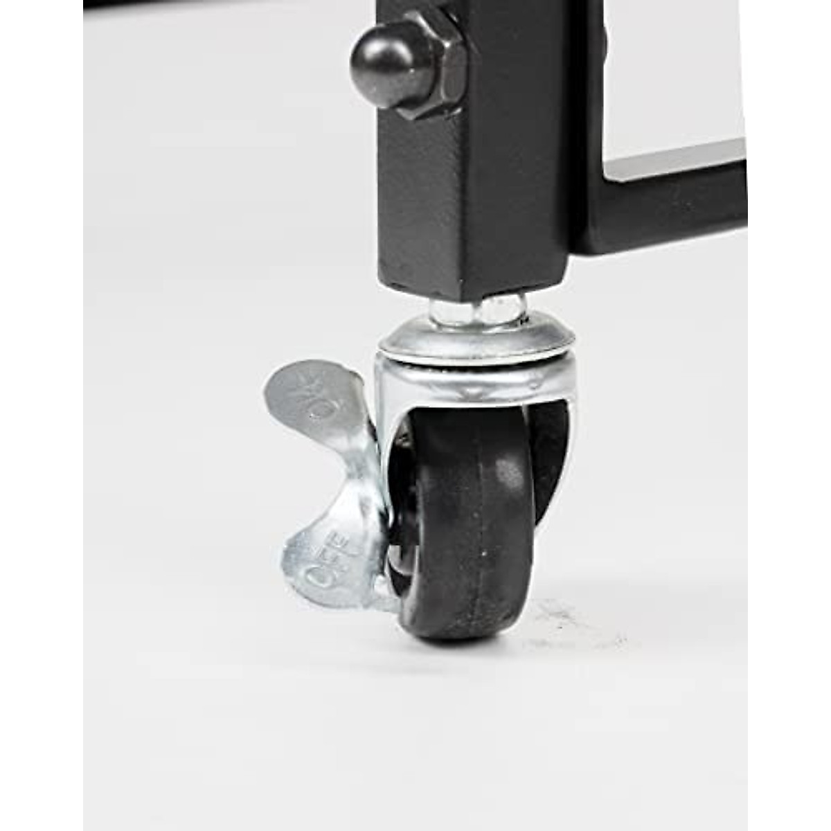 KAG ONE Firewood Storage Rack with Kindling Holder, Black, Metal, 33.4"L x 13"W x 32.9"H, 200 LBS Weight Capacity