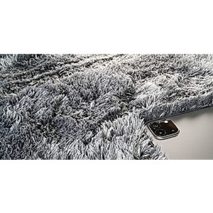 Aucuda Kitchen Runner Rug, 2x8 ft Kitchen Floor Mat Anti Fatigue Non Slip, Thick Sponge Runner Rugs Floor Cushions, Fluffy Standing Mats for Kitchen Sink, Extra Long Kitchen Carpet Machine Washable.