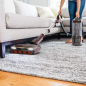 Shark ZU881 DuoClean with Self-Cleaning Brushroll Powered Lift-Away Upright Vacuum, Crevice and Pet-Multi Tools (Renewed) (Shark ZU881-Cinnamon)