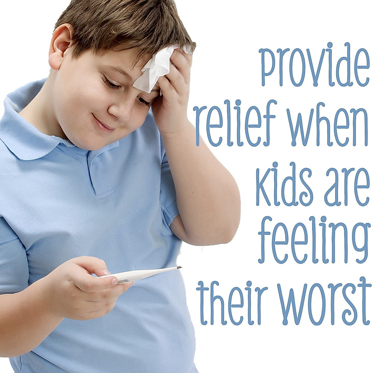 Natural Essentials Fever-eez Baby Fever Relief for Kids, Soothing Forehead & Body Wipes for Babies, Provide Immediate Cooling Sensation during Fevers, High Body Temperatures and Hot Flashes