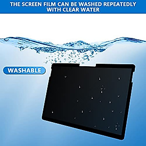 Laptop Privacy Screen Microsoft Surface Pro 7 Plus/7/6/5/4/3 th Gen 12.3 inch,Removable Privacy Screen Filter (for Surface Pro 7+/7/6/5/4 Privacy Screen Protector),-Anti Blue Light/Anti-Glare