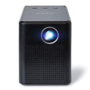 Miroir M189 HD Portable Projector - Rechargeable Battery - Home and Outdoors (Renewed Premium)