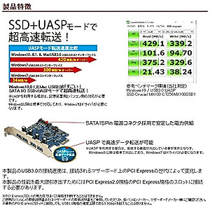 AOTECH AOK-USB3-4P-A Renesas D720201 Chip, 4 External USB Ports, UASP Mode, Utility Software Included