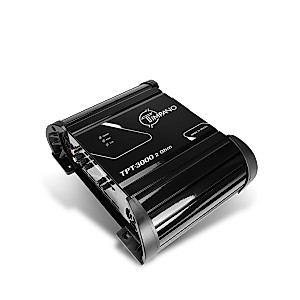 Timpano TPT-3000 2 Ohm Compact Amplifier 3000 Watts, 1 Channel, Full Range Amp Class D for The Installation of Car Speakers, Loudspeakers, Drivers and Tweeters on Car Audio Systems