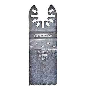 Genesis GMT15A 1.6 Amp Multi-Purpose Oscillating Tool and 19-Piece Universal Hook-And-Loop Accessory Kit with Storage Box