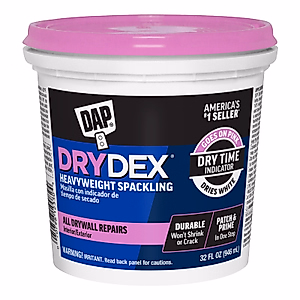 1 qt Dap 12330 DryDex Interior/Exterior Spackling, White